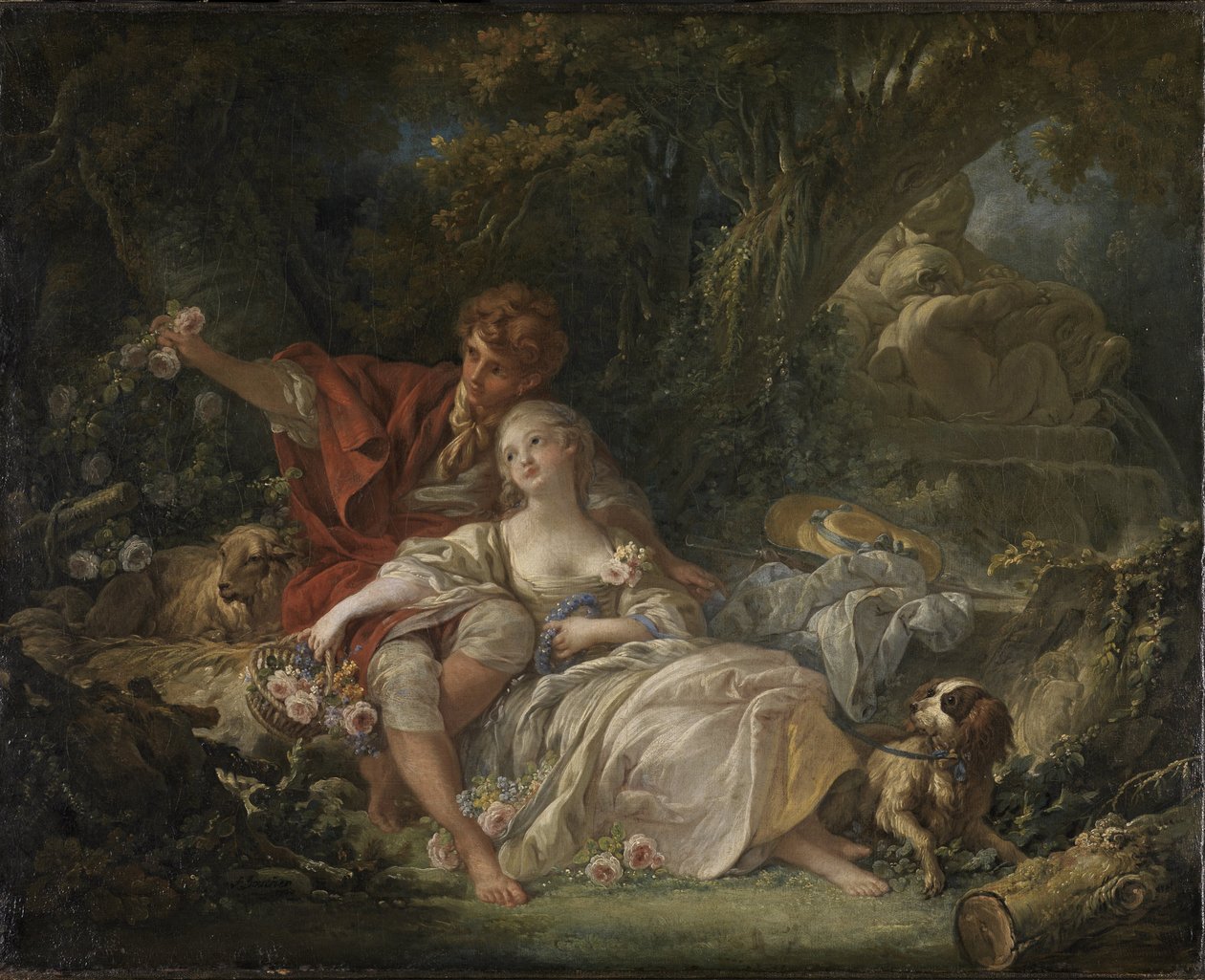 Francois Boucher Francois Boucher Wydruk artystyczny
